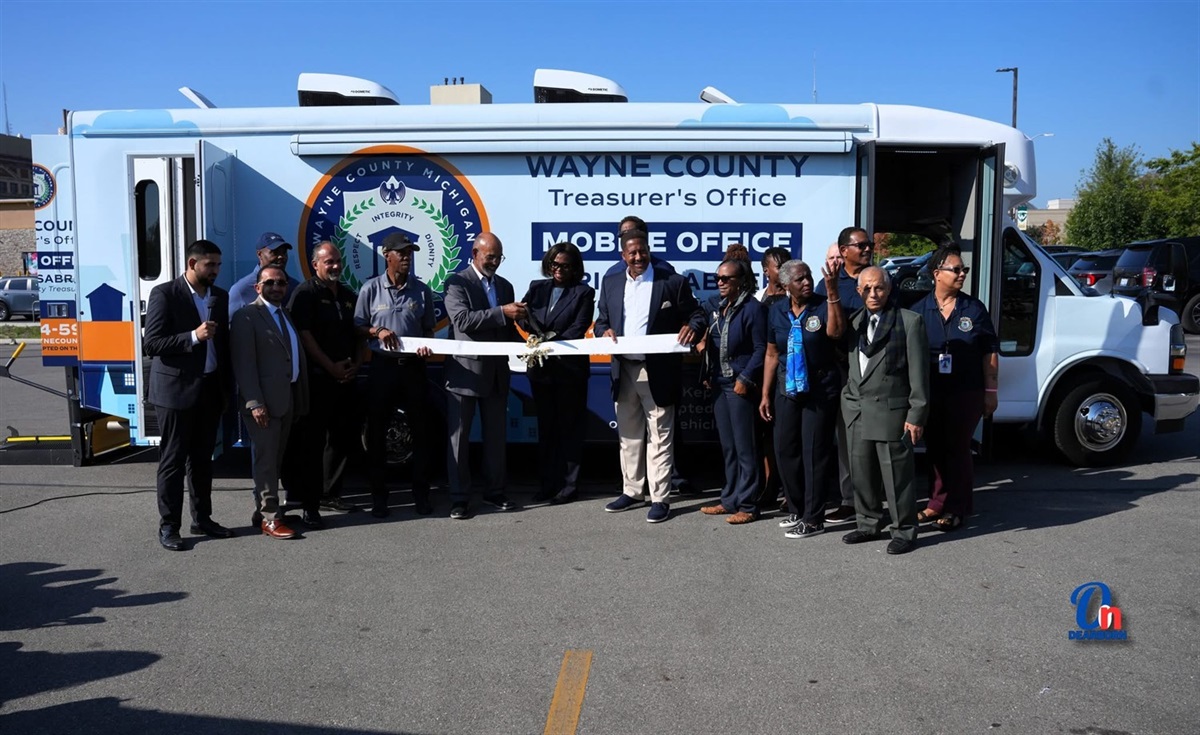 Wayne County Treasurer Sabree Launches New Mobile Office - Wayne County ...